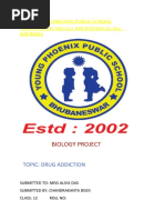 Drug Abuse Project Report For Class 12 by Devansh Yadav | PDF ...