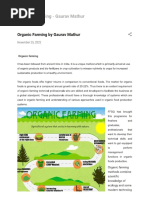 Organic Farming Project Class12 Economics | PDF