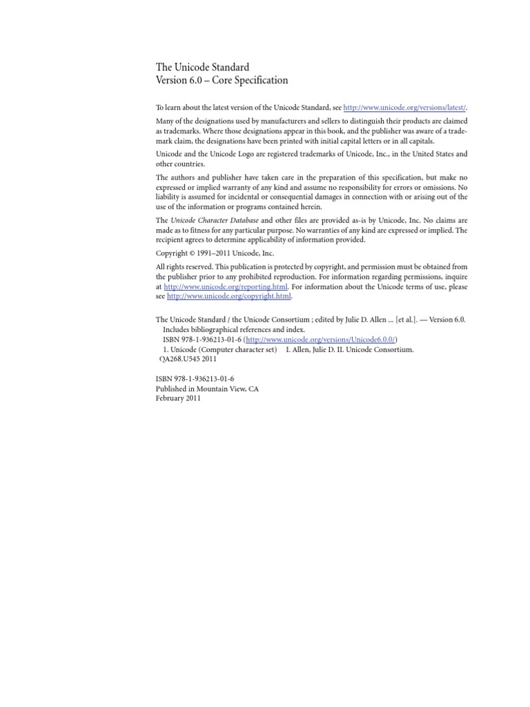 Uni Code Standards | Download Free PDF | Character Encoding | Computer Data