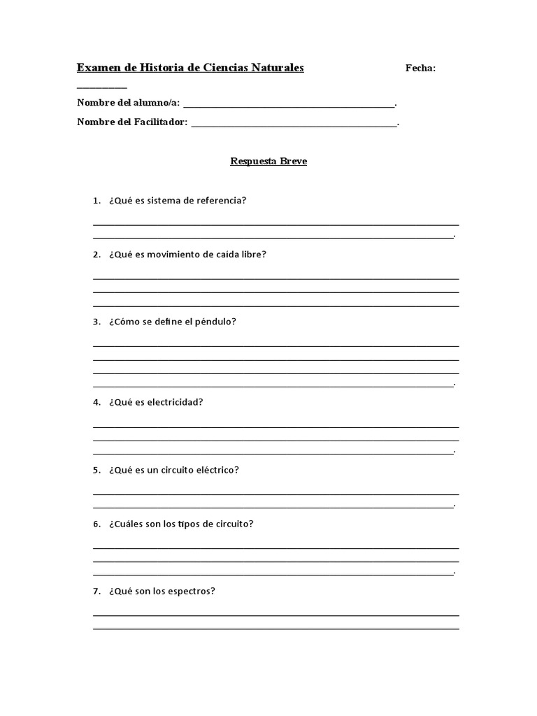 Examen de CCNN 9NO 2022 | PDF | Ciencias fisicas | Química