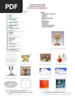Church Liturgical Objects and Terms 011717 | PDF | Eucharist | Altar