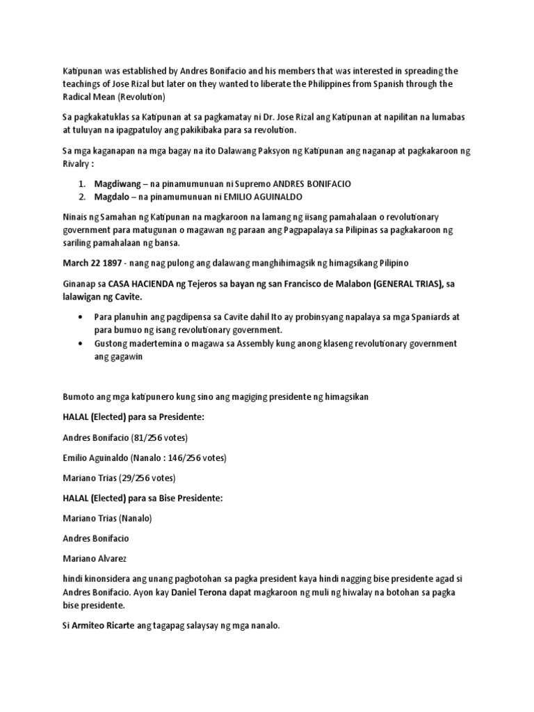 Tejeros-Assembly-Reporting-Tagalog | PDF