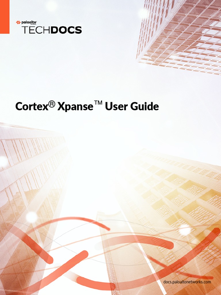 Cortex Xpanse User Guide | PDF | Transport Layer Security | Cloud Computing