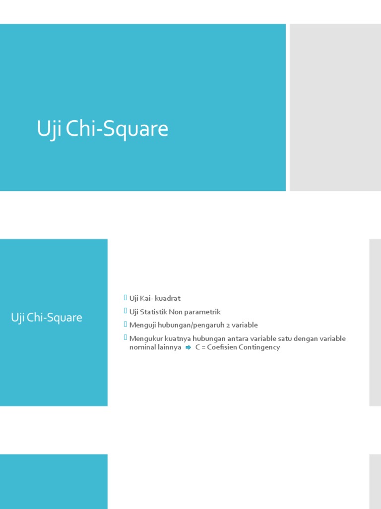 Uji Chi-Square | PDF