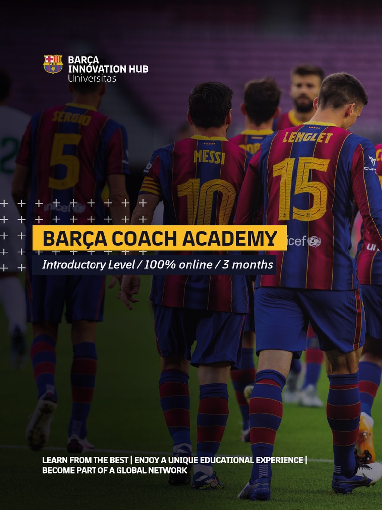 Learn FC Barcelona's coaching methods online | PDF
