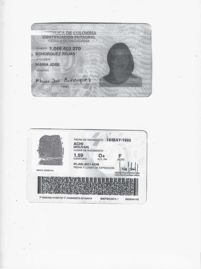 Cedula Scanner | PDF