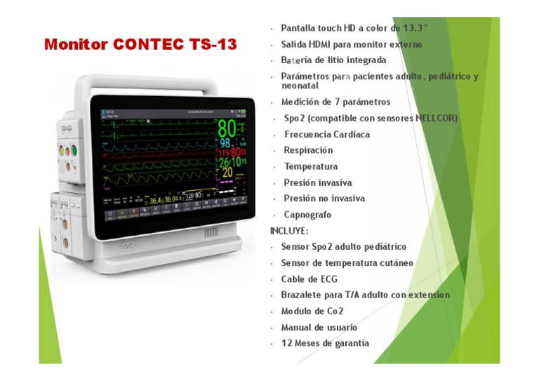 Monitor Contec TS13 | PDF
