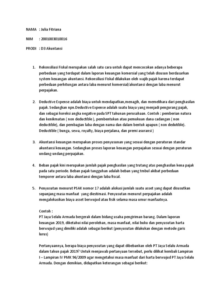 ALYA | PDF | Bisnis | Hukum