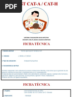 Ficha Técnica Cat - A | PDF | Ciencias del comportamiento | Sicología