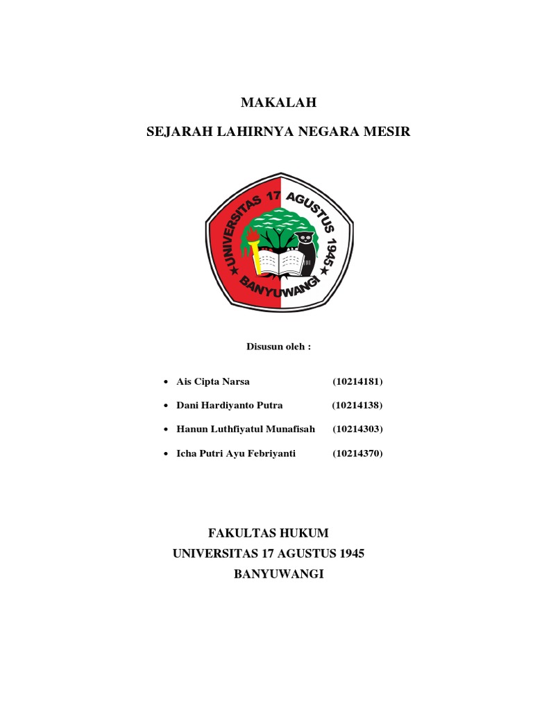 Sejarah Negara Mesir dan Peradabannya | PDF | Ilmu Sosial | Perjalanan