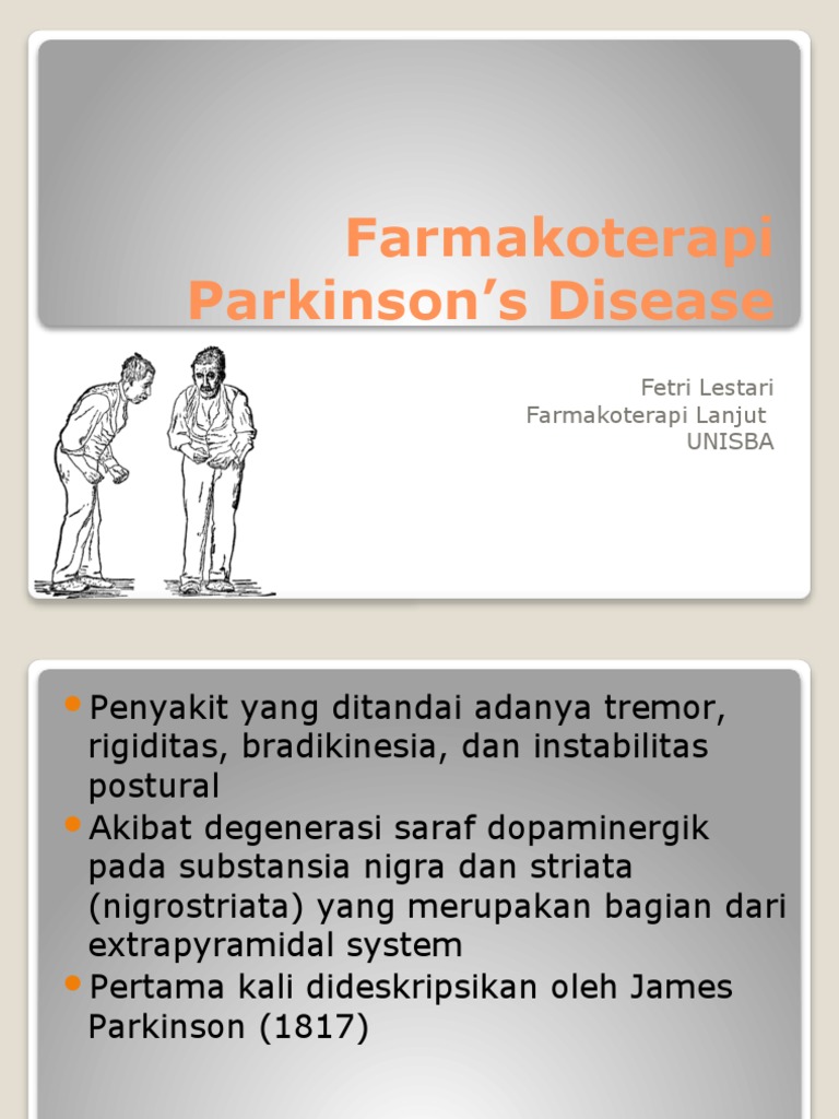 Terapi Farmakologis Penyakit Parkinson | PDF