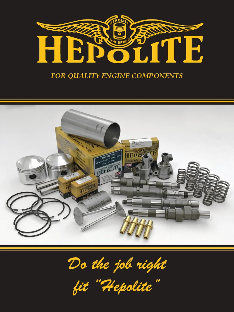 Hepolite A4 Digital Brochure 2020 | PDF | Piston | Manufactured Goods