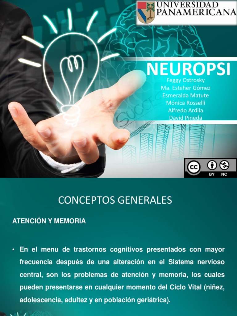 Evaluación de Atención y Memoria en NEUROPSI | PDF | Memoria | Atención