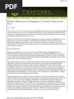 Current Trends in Science Education in The Philippines | PDF | Science ...