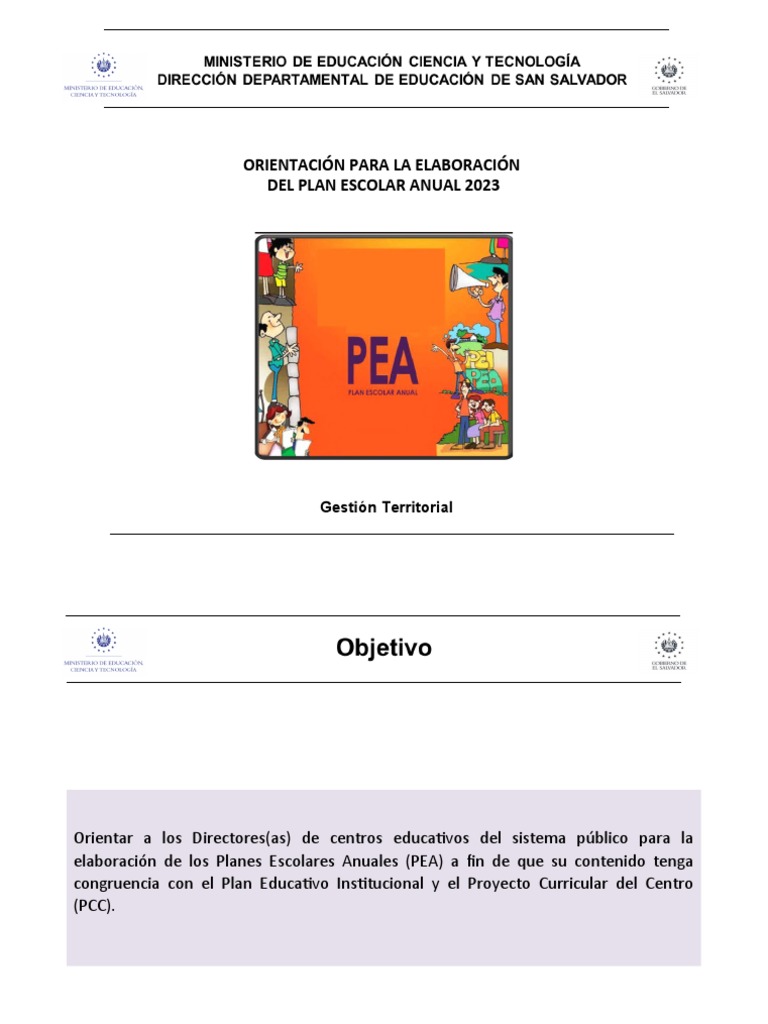 Elaboracion de Pea 2023 | PDF | Presupuesto
