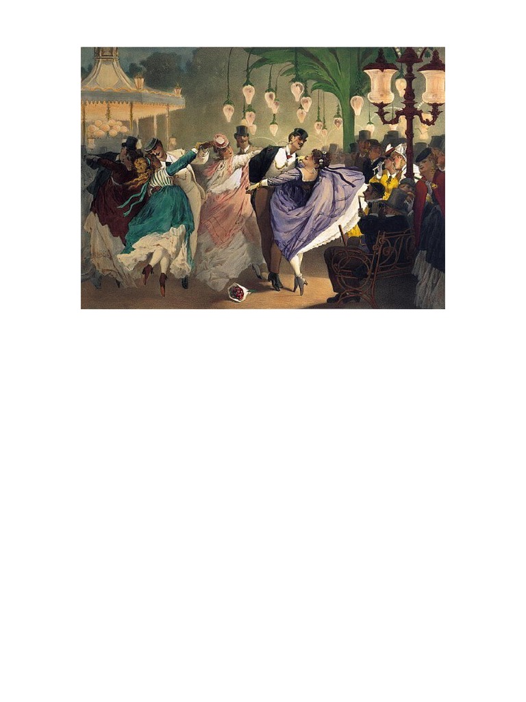 Valse Au Bal Mabille de Philippe Jacques Linder (1870) | PDF