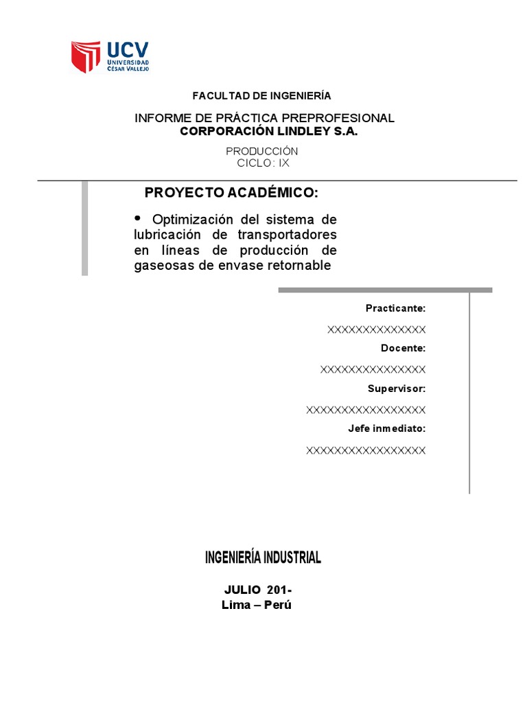 Inf Pract Pre Modelo | PDF | Agua | Petróleo