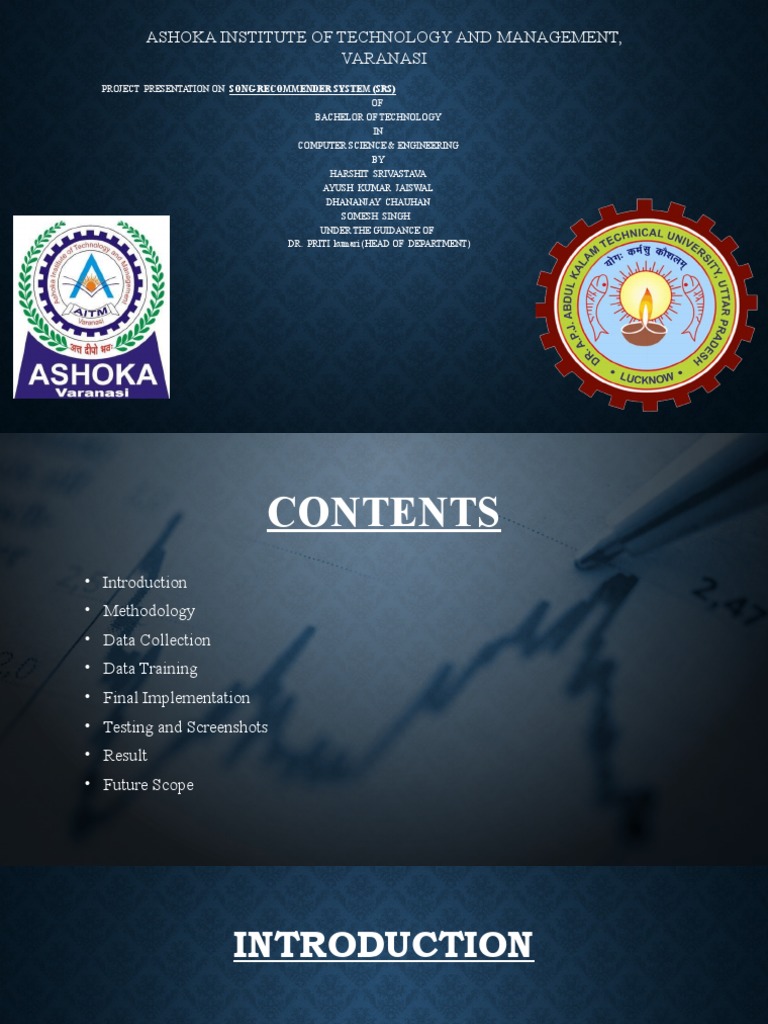 Music Recommendation System Powerpoint Presentation | PDF | Python (Programming Language ...