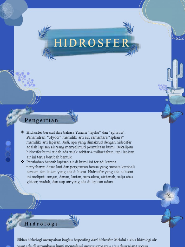 HIDROSFER | PDF