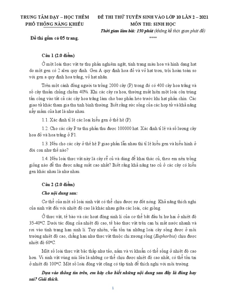 De Sinh Pdf