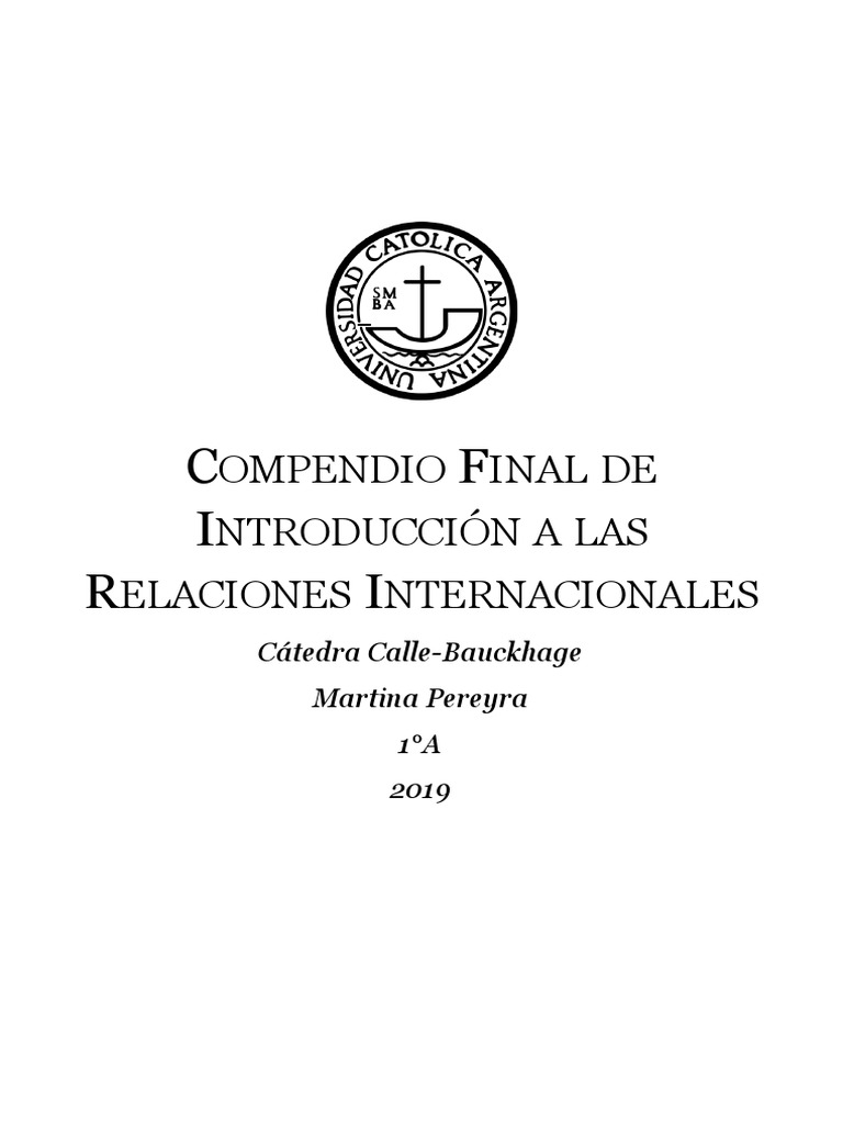 Compendio Final | PDF