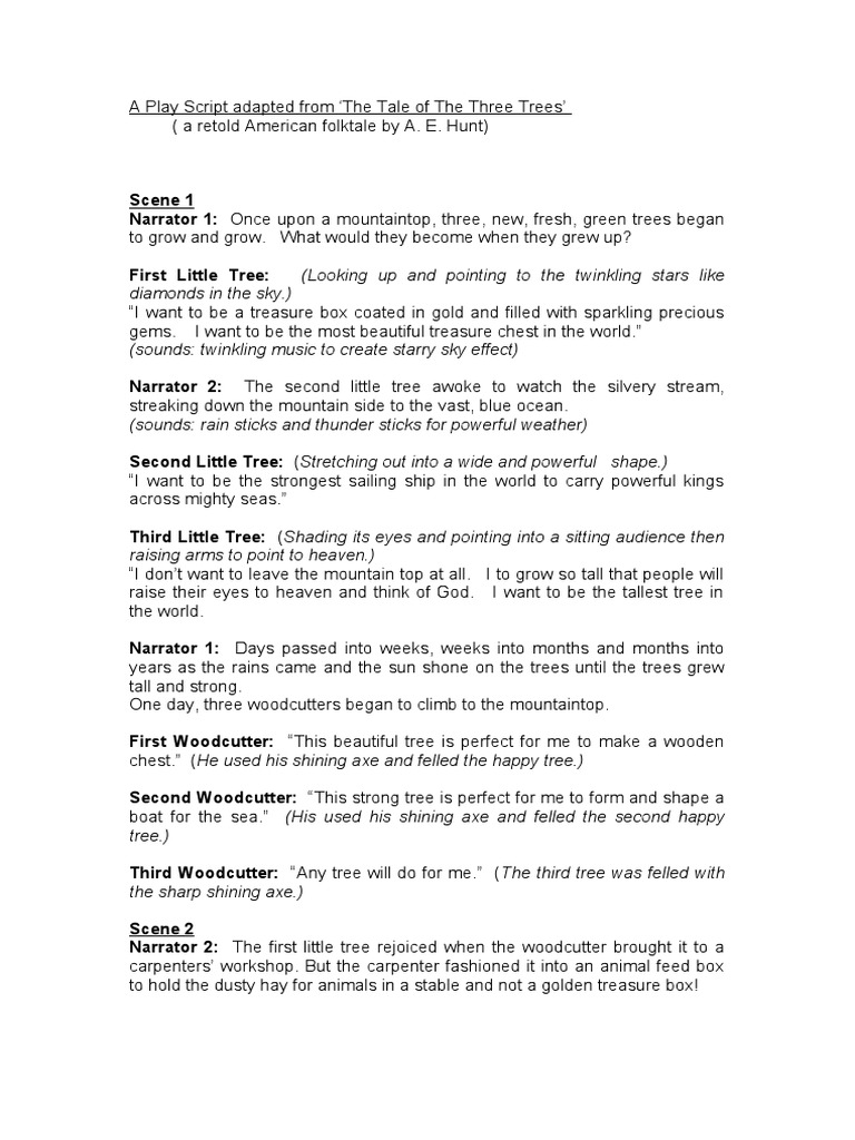 Tale of Three Trees | PDF | Jesus | Eternal Life (Christianity)