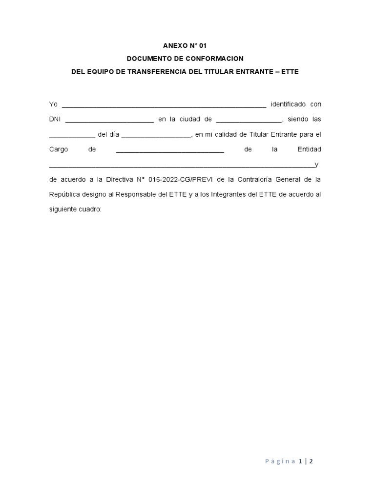 Anexo 1 | PDF