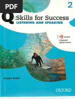 Q Skills 4 Listening and Speaking | PDF