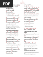 Esquema de Cantos para Misa Con Acordes | PDF | Misa (liturgia) | eucaristía