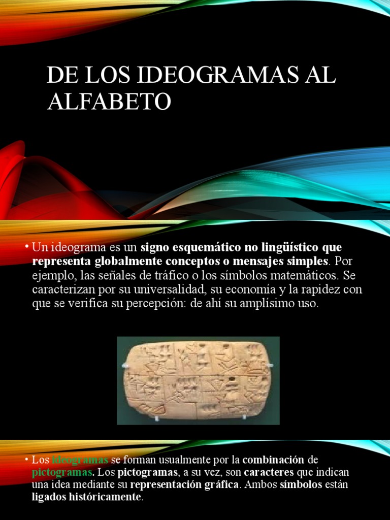 De Los Ideogramas Al Alfabeto 9no | PDF | Historia