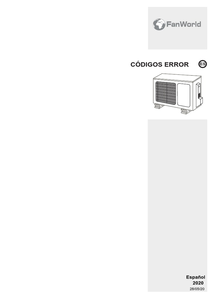 Codigos Error Fanworld - Es Todo | PDF | Electrónica | Ingenieria Eléctrica
