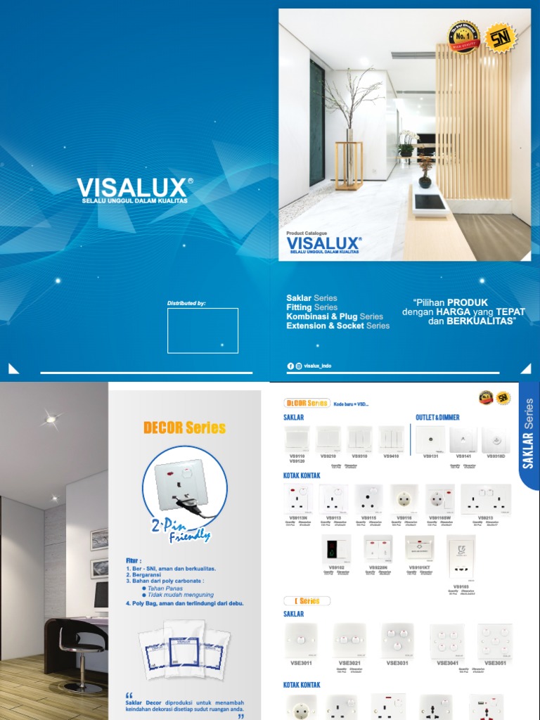 KATALOG BAKELITE VISALUX New | PDF | Science | Quantity