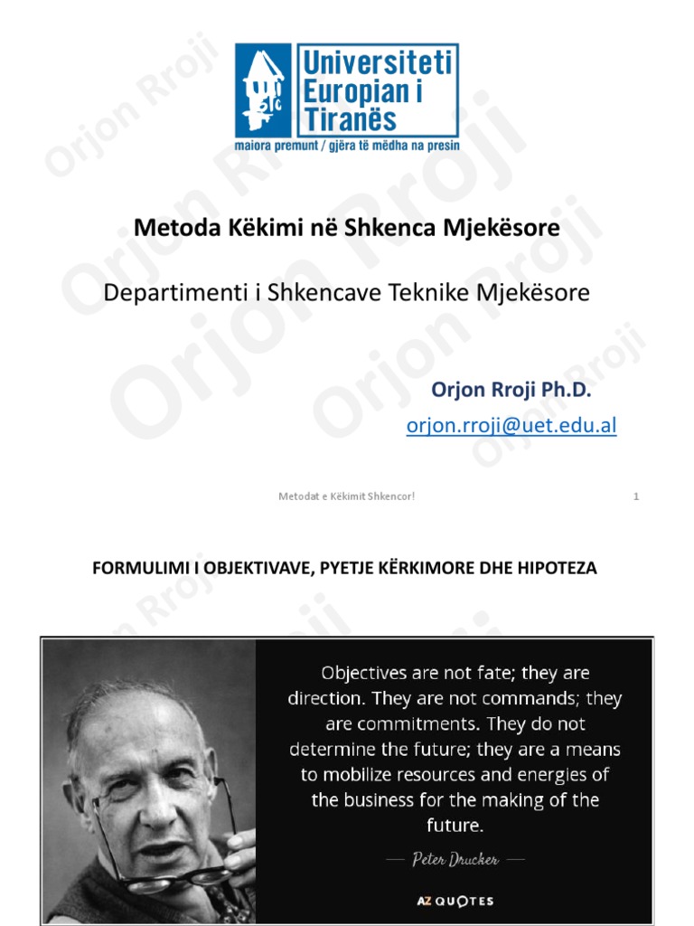 T4. Qellimet - MKSH - Orjon Rroji | PDF