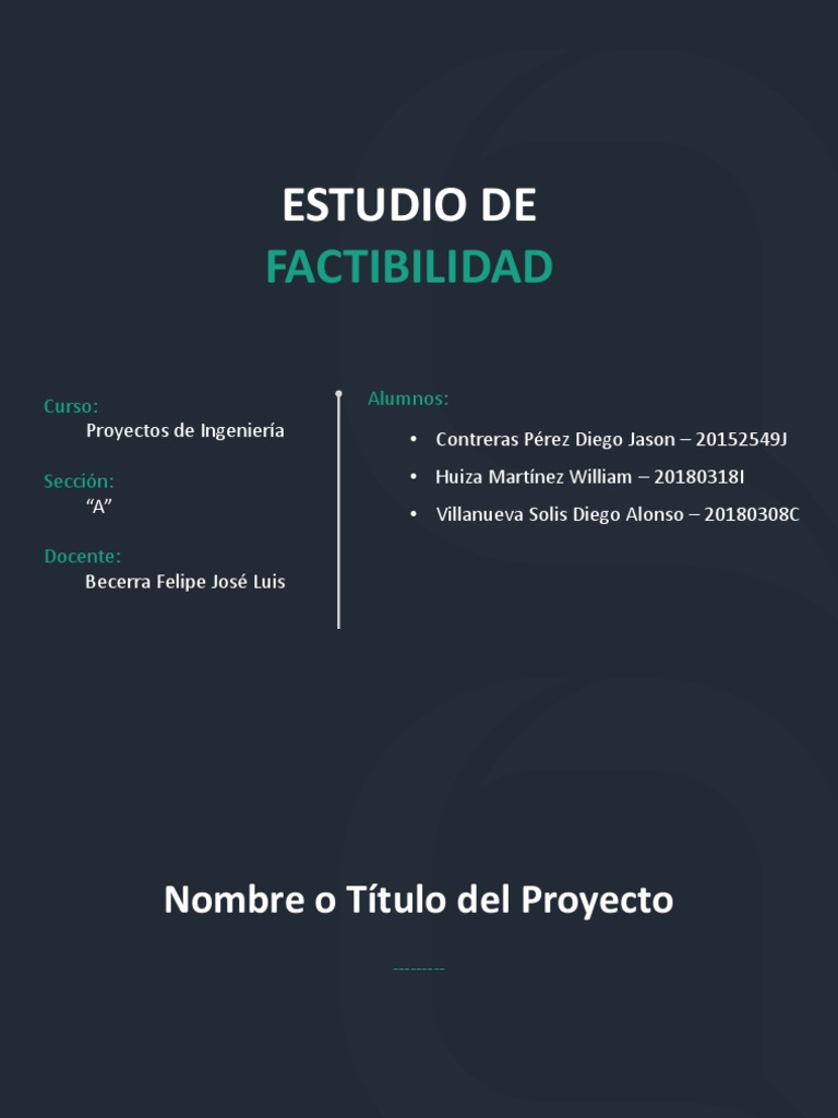 Estudio de Factibilidad - Proyectos de Ingeniería | PDF | Investigación de mercado | café