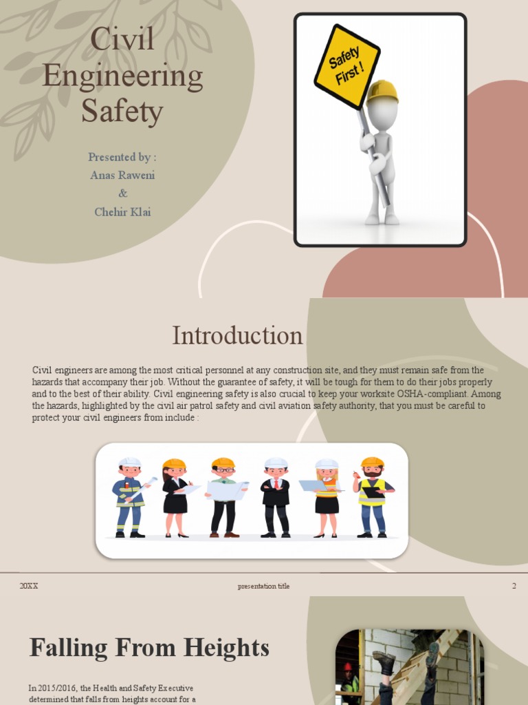 Civil Engineering Safety | PDF | Safety | Stairs