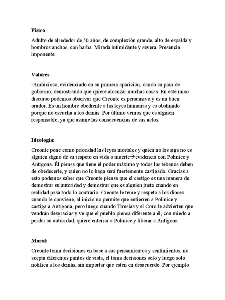 Retrato de un gobernante obstinado y arrogante: Análisis del personaje ...