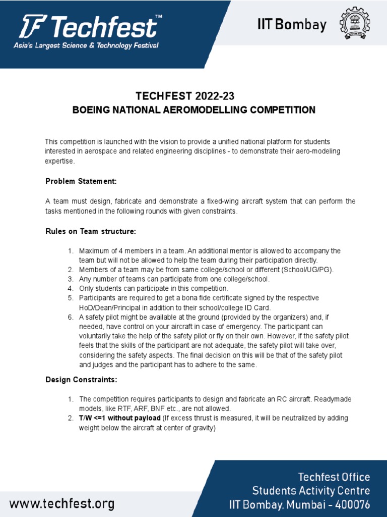 Boeing Aeromodelling | PDF | Payload | Aircraft