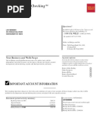 Business Bank Statement Wells Fargo | PDF | Overdraft | Transaction Account
