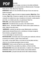 Lección de Respeto con Ricitos de Oro | PDF | Osos | Ricitos de oro y ...