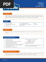 Ficha Tecnica Gacoflex Primer | PDF | Pintar | Materiales
