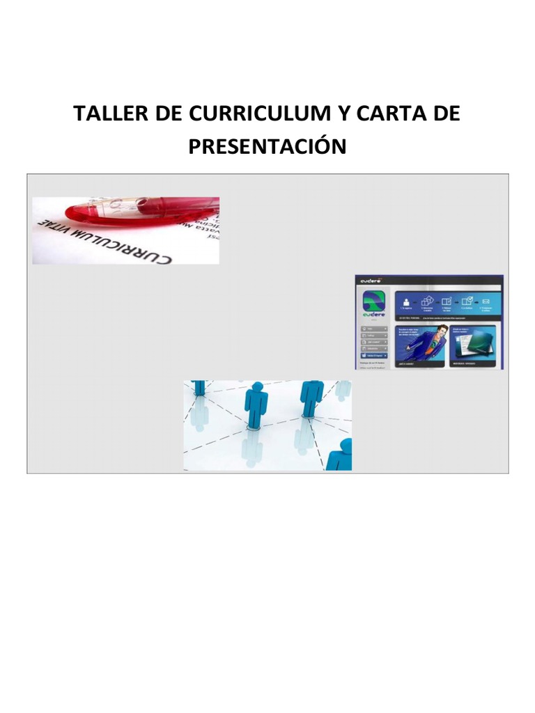 Guía práctica para la elaboración de un currículum vitae y carta de presentación efectivos | PDF ...