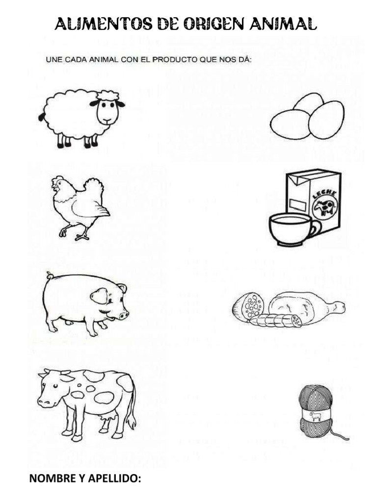 Alimentos de Origen Animal | PDF
