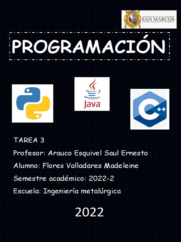 Programacion | PDF | Python (lenguaje de programación) | Ciencias de la Computación