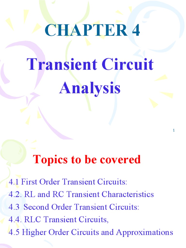 Chapter 4 Edeted | PDF | Electrical Network | Capacitor