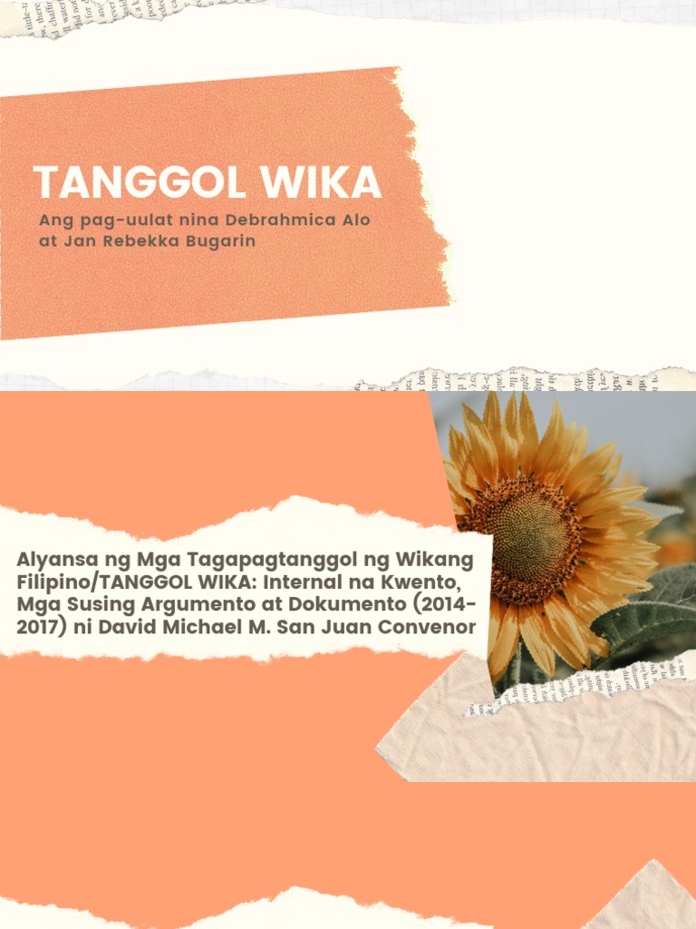 Tanggol Wika | PDF