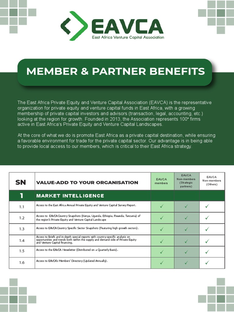 Eavca Brochure | PDF | Venture Capital | Corporate Finance