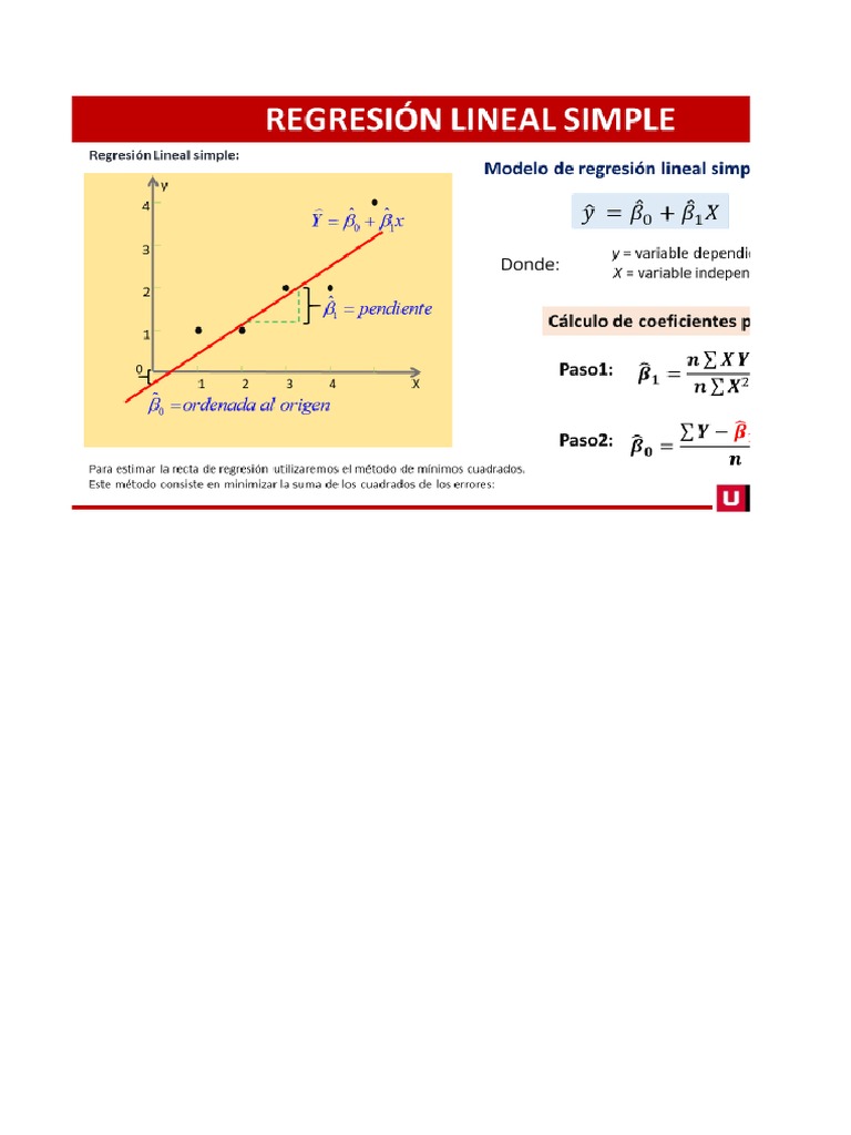 REGRESION LINEAL - Estadistica | PDF | Análisis de regresión ...