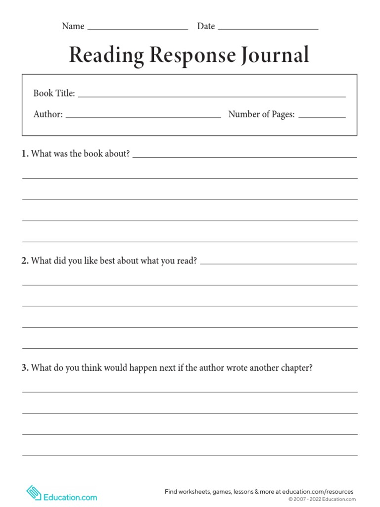 Reading Response | PDF