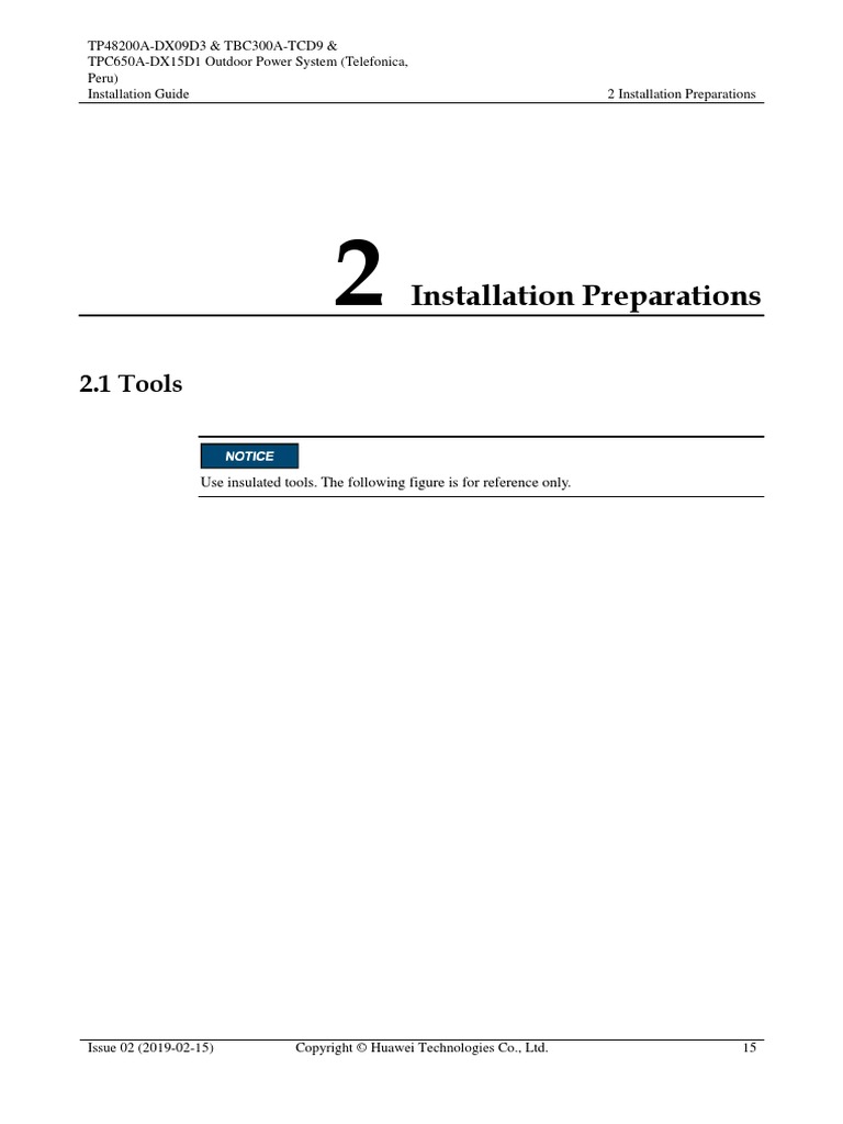 TBC300A-TCD9-Outdoor-Power-System-Technical Specifications | PDF ...