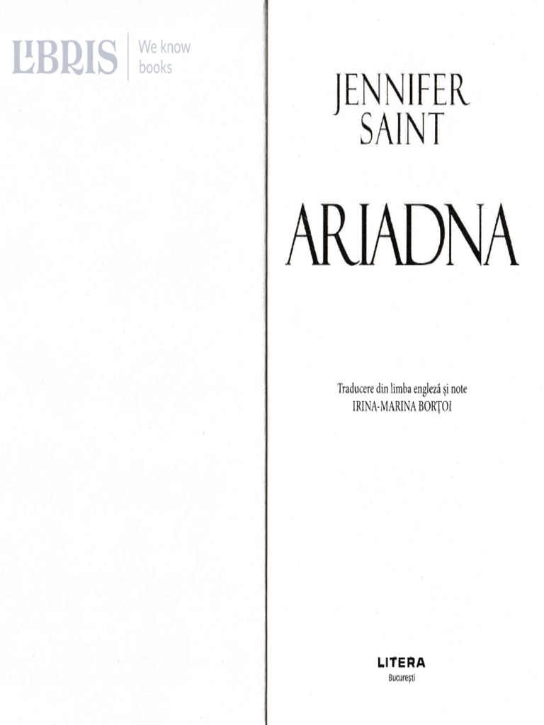Ariadna - Jennifer Saint | PDF